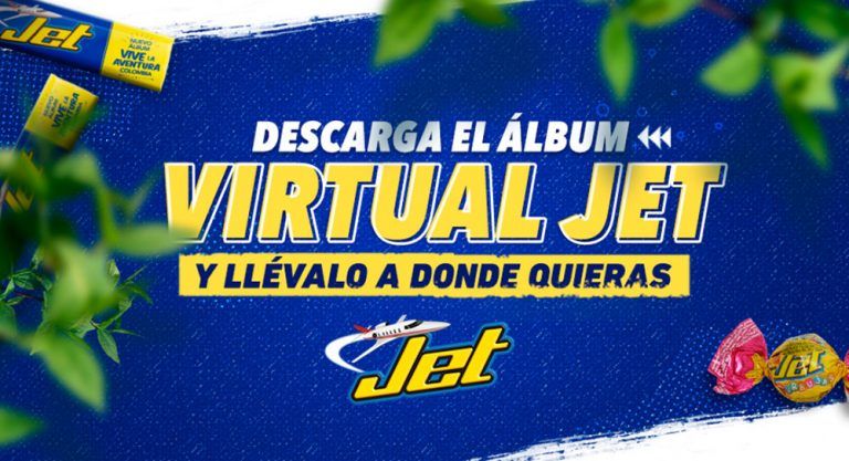 Álbum virtual Jet, llévalo adónde quieras - Chocolates JET