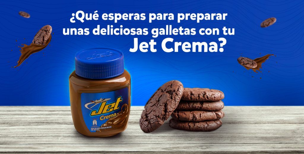 Prepara unas deliciosas galletas con tu Jet Crema - Chocolates JET