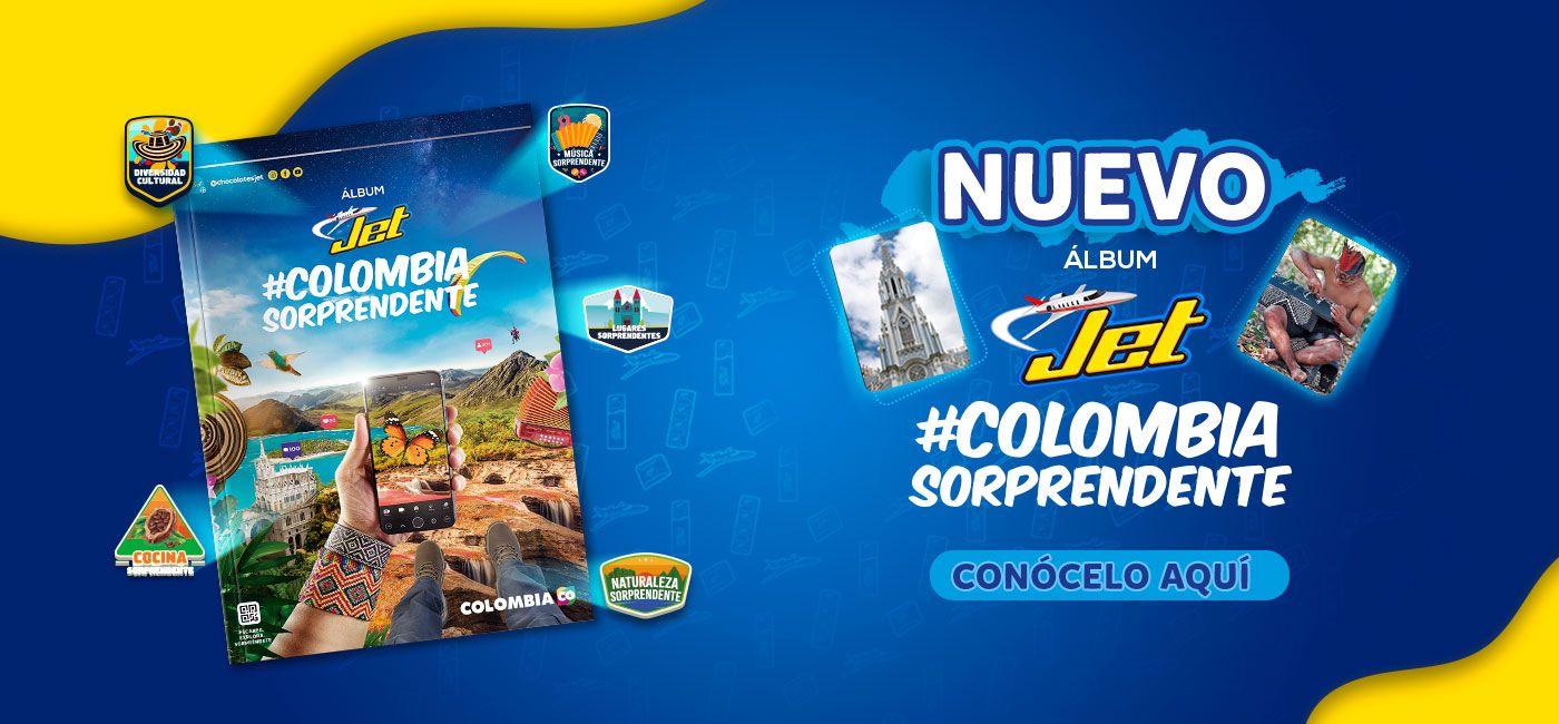 Chocolates Jet | #ColombiaSorprendente!